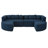 Orren Ellis Arale Boneless 114.9" Boucle Modular Sectional Sofa | Wayfair