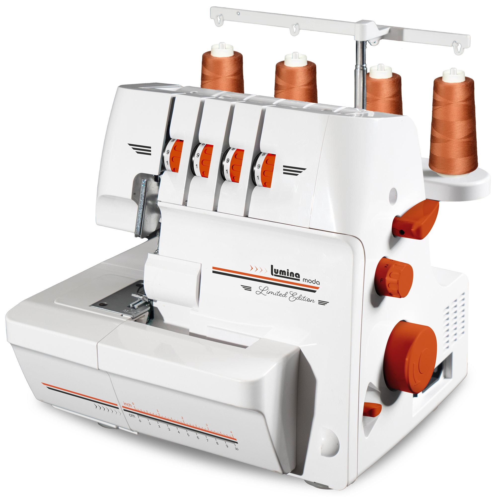 Lumina Moda Serger Overlock Machine With 2-3-4 Stitch Capability, Heavy ...