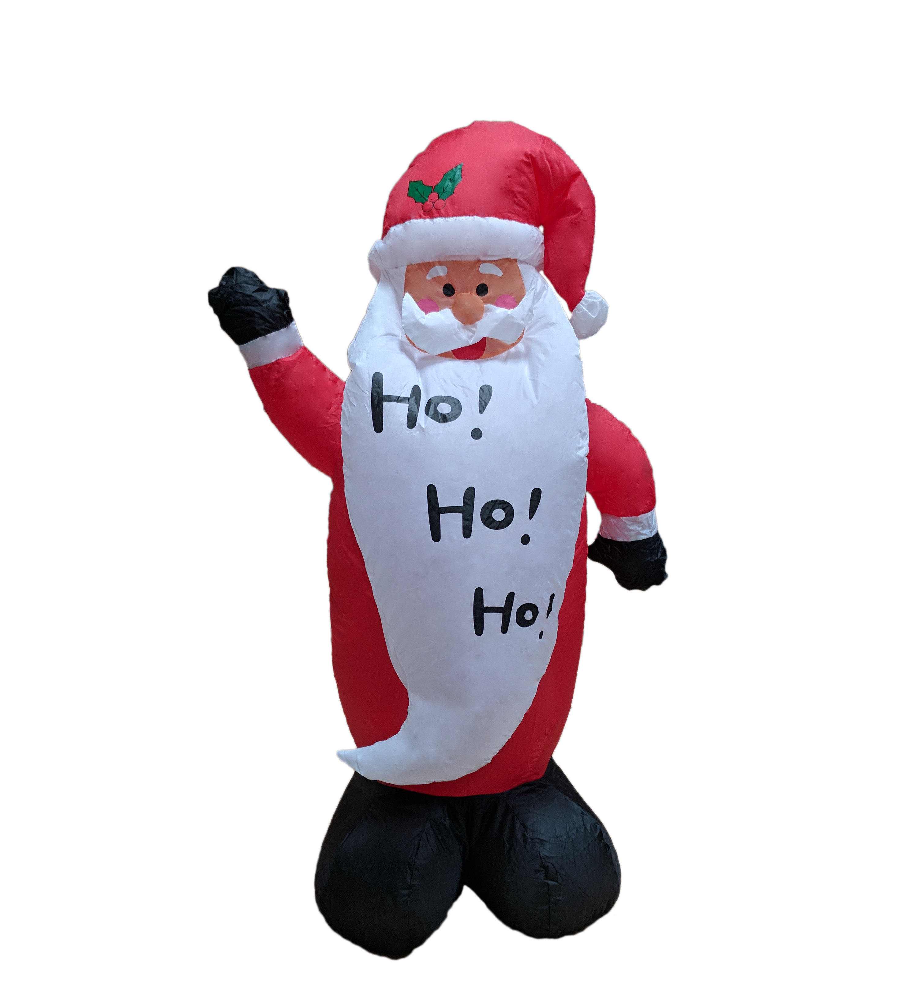 The Holiday Aisle® 4 Foot Tall Lighted Christmas Inflatable Santa Claus