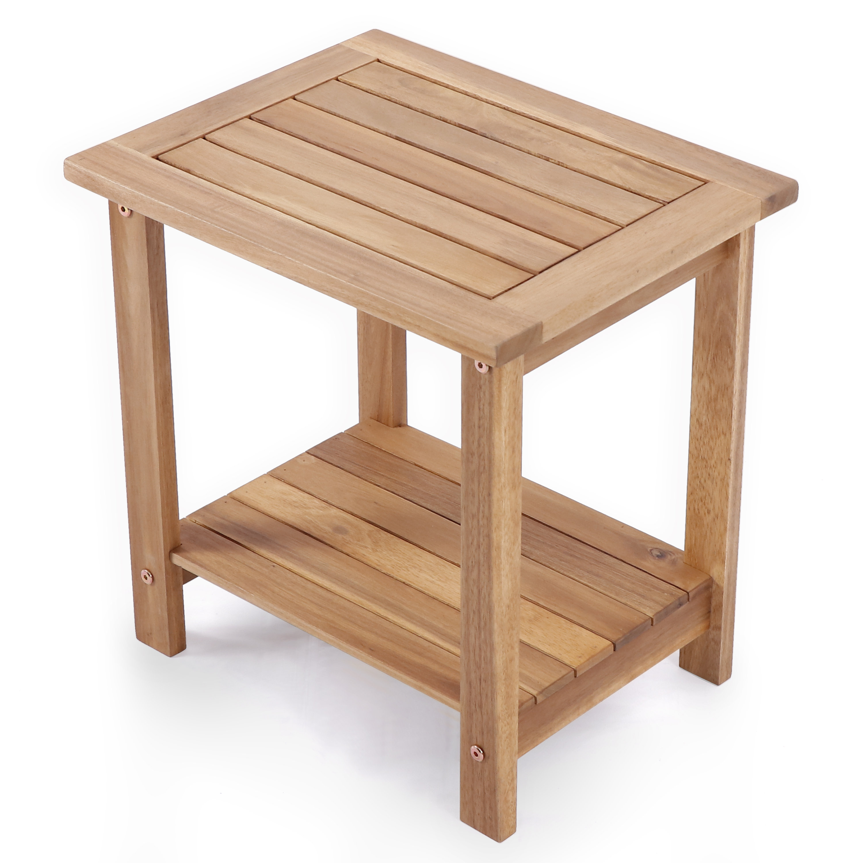 Winston Porter Candrice Rectangular Outdoor Side Table & Reviews | Wayfair