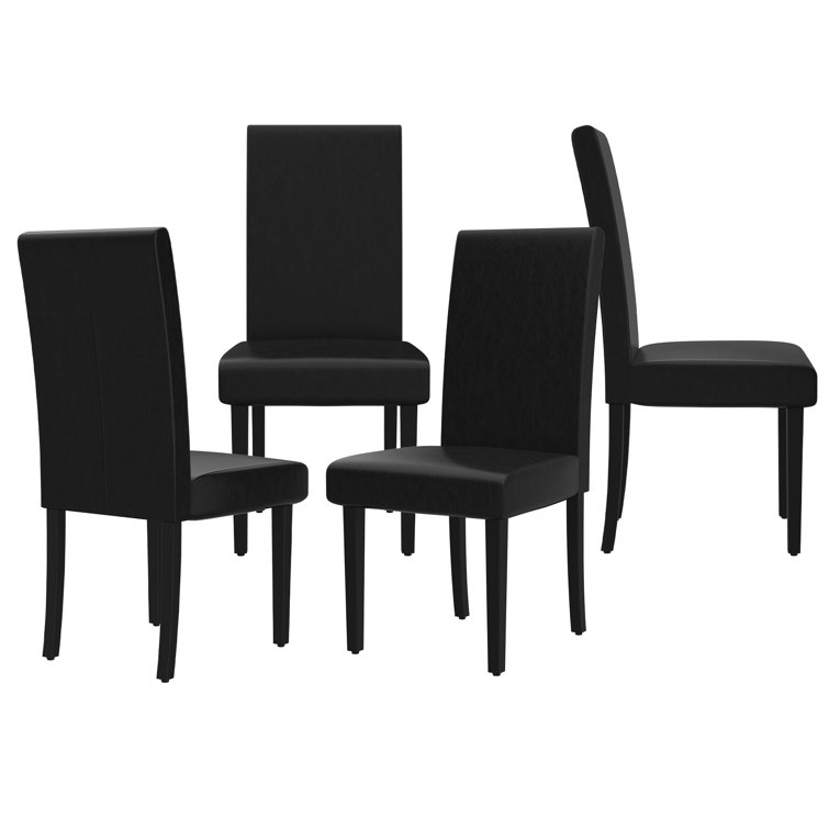 Latitude Run® Binz Faux Leather Upholstered Parsons Chair | Wayfair