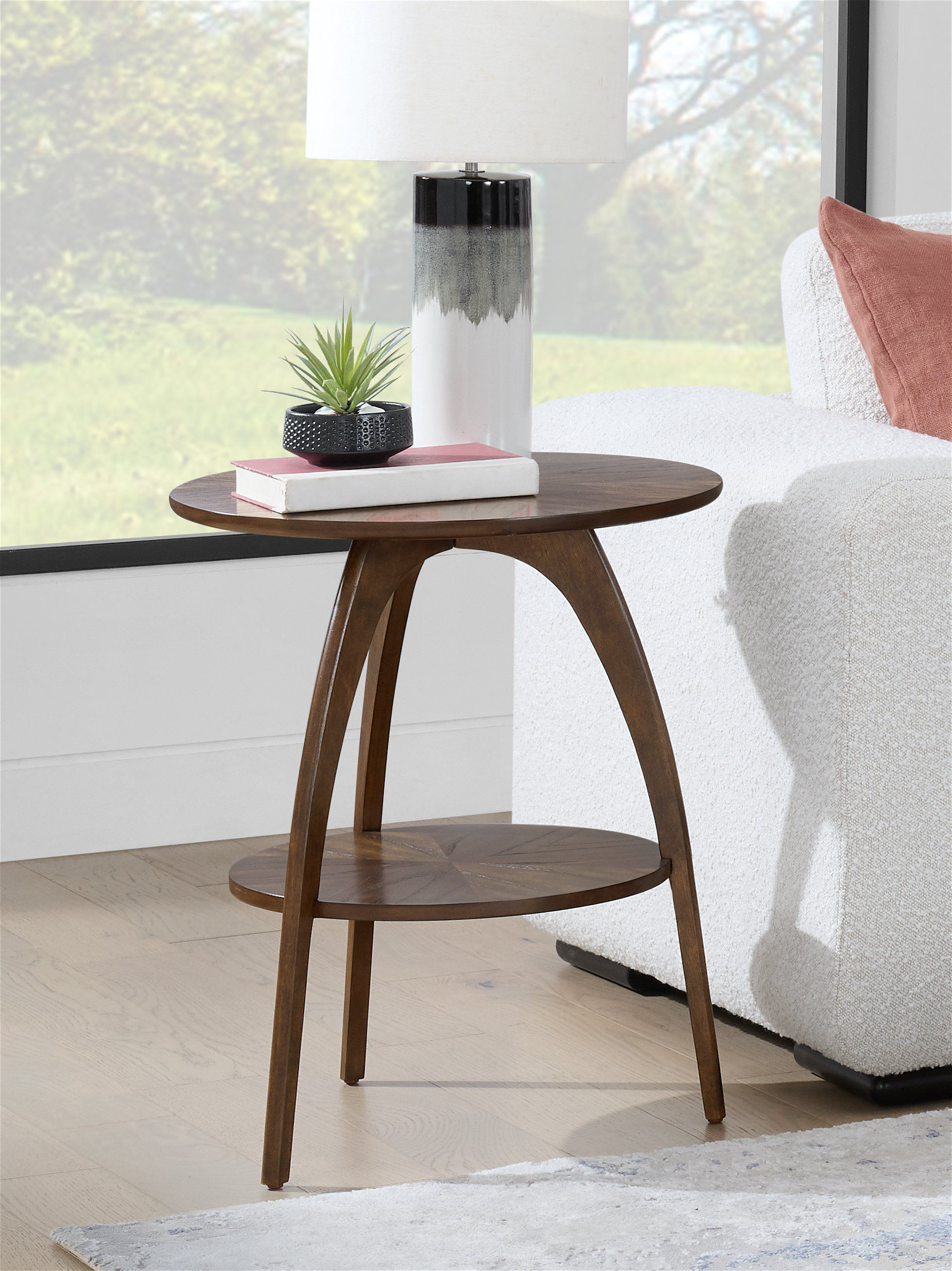 Kelly Clarkson Home Atreu Three Leg End Table with Storage & Reviews ...