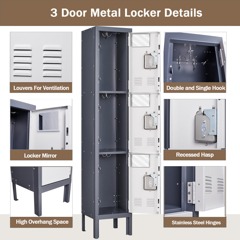 Kaer 12'' Wide Locker & Reviews | Wayfair