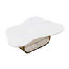 Mercer41 41.7" Modern Gold Coffee Table With Butterfly-Shaped Design ...