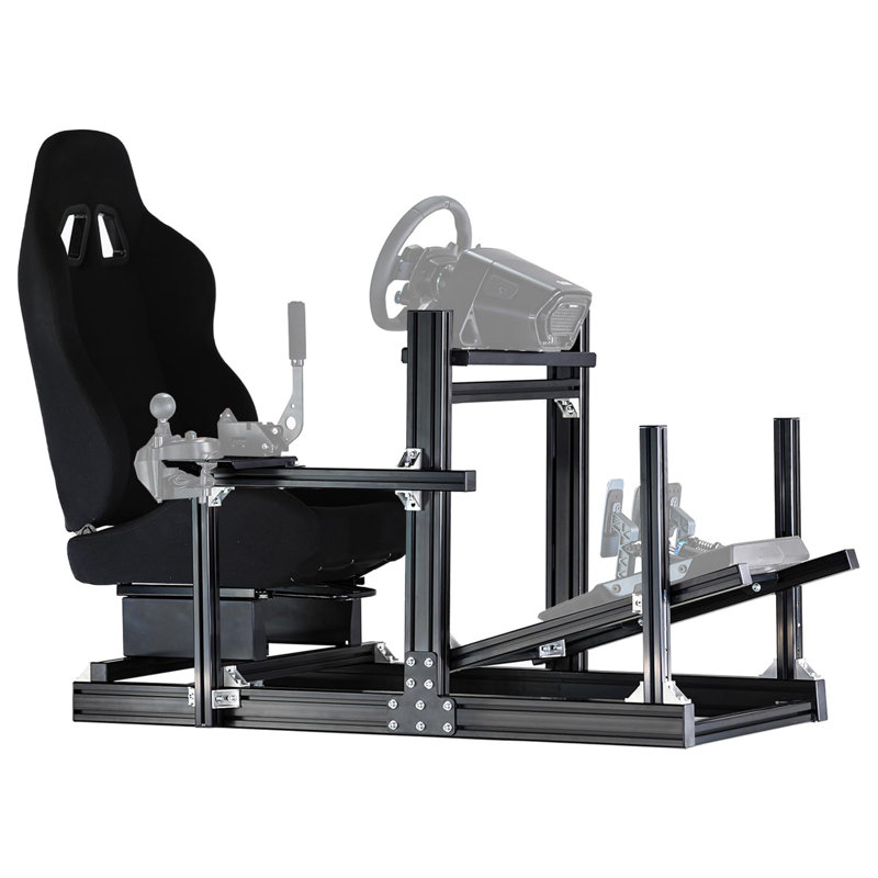 Anman Aluminum F1 Racing Simulator CockpitFit Logitech G29 Thrustmaster ...