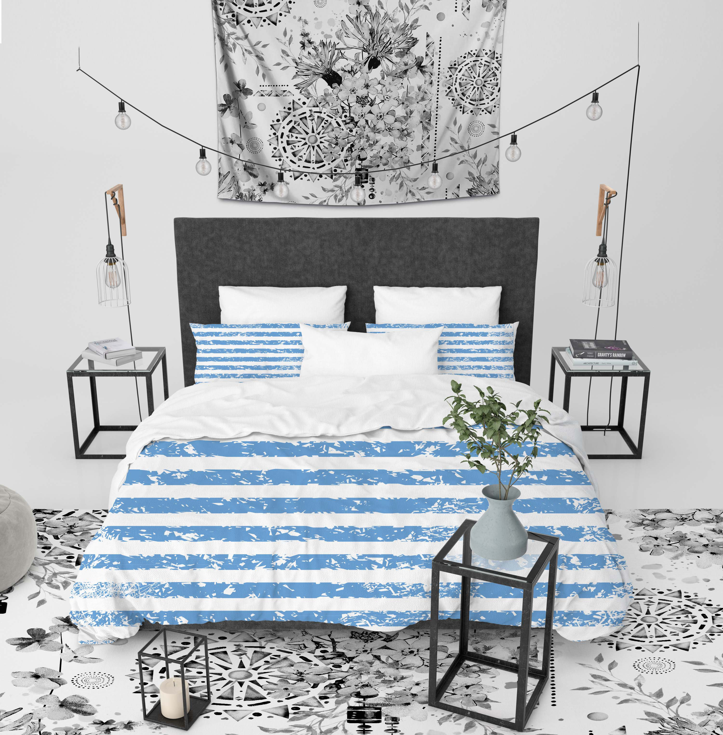 HeartBeat Studios Vintage Nautical Sherpa Single Comforter | Wayfair