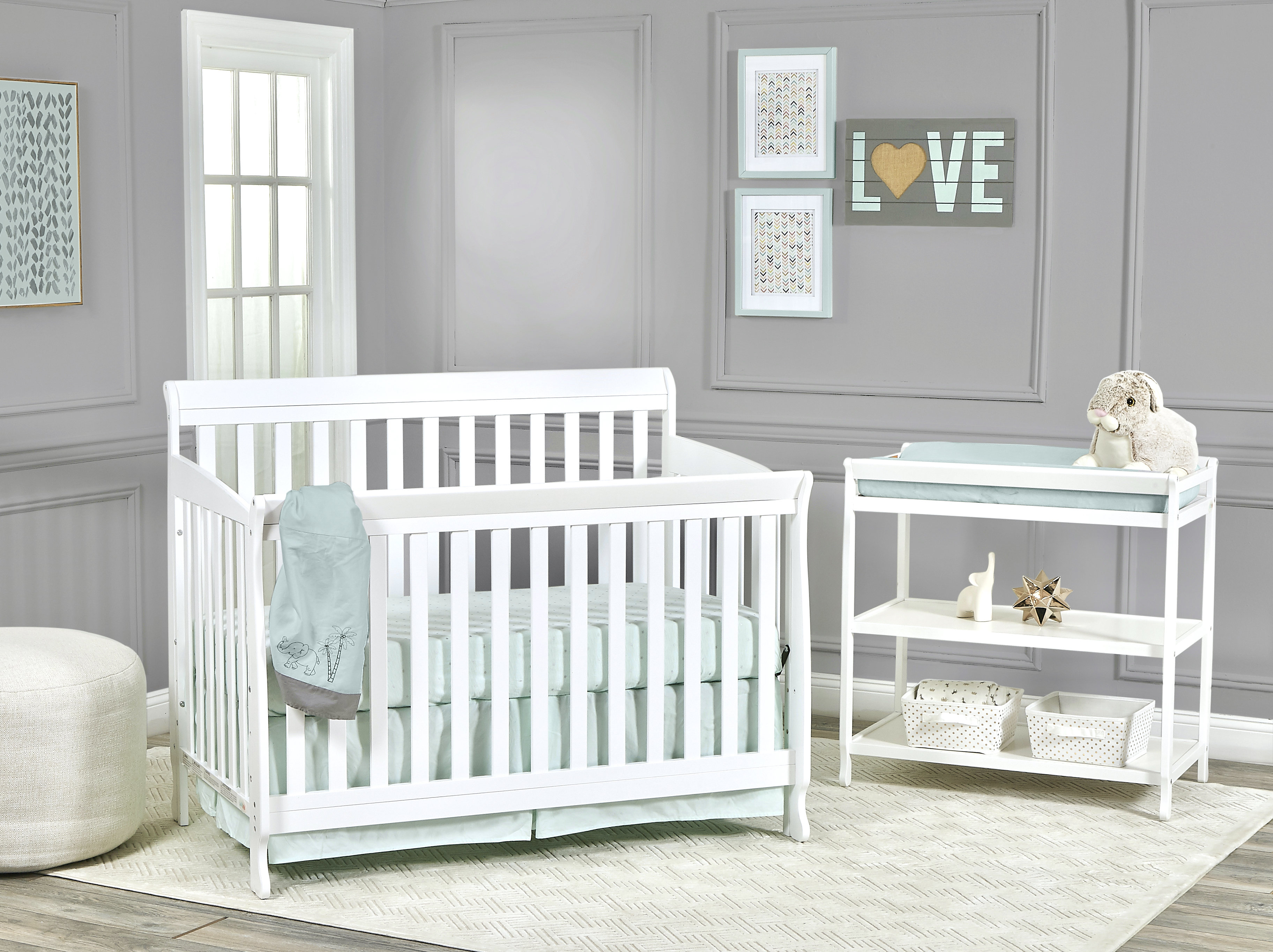 Suite Bebe Riley 4-in-1 Convertible Crib & Reviews | Wayfair