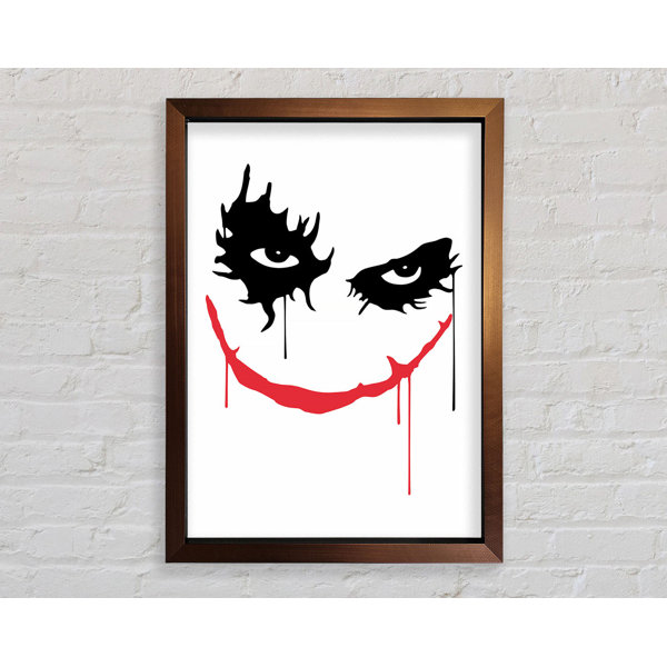 Bright Star Joker Face - Single Picture Frame Print | Wayfair.co.uk