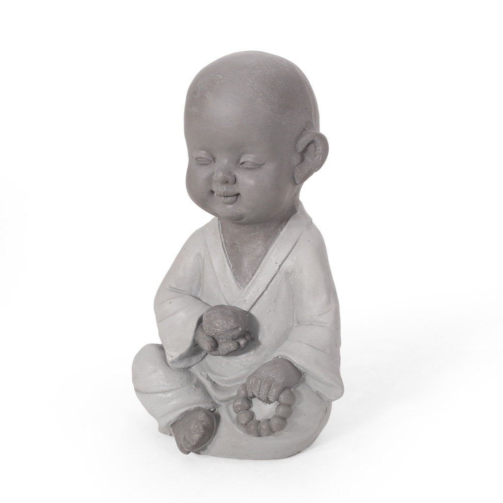 Winston Porter Outdoor Monk Statue | Wayfair