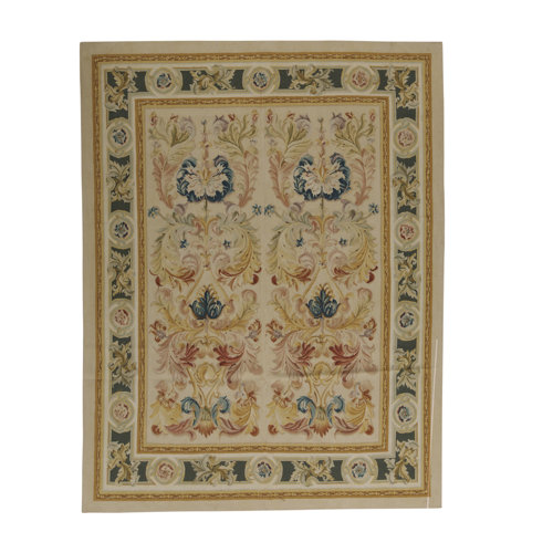 Bokara Rug Co., Inc. Aubusson Wool Oriental Area Rug | Perigold