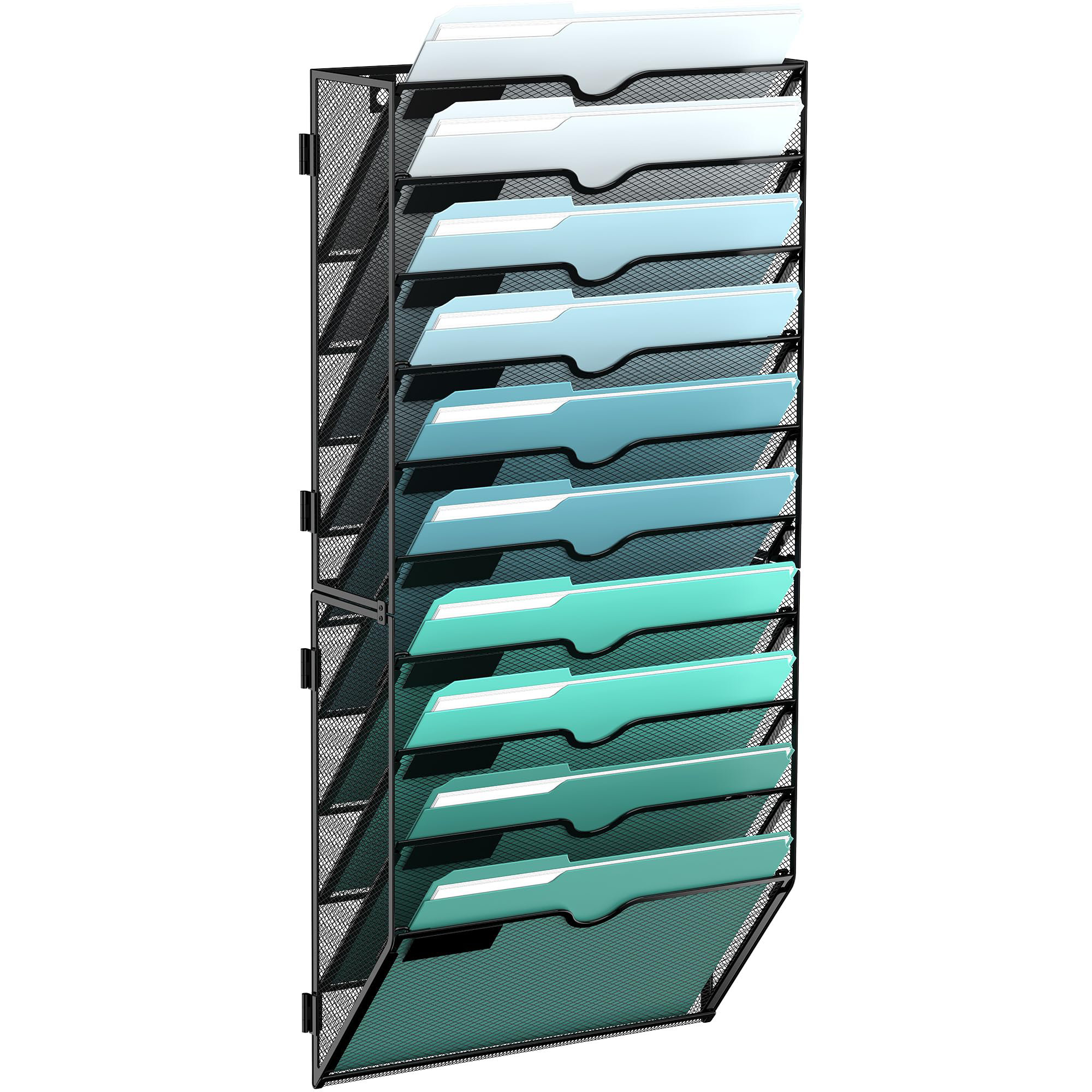 UNIVERSAL WINDOW SOLUTIONS Wall-Mounted File Organizer, Requires ...