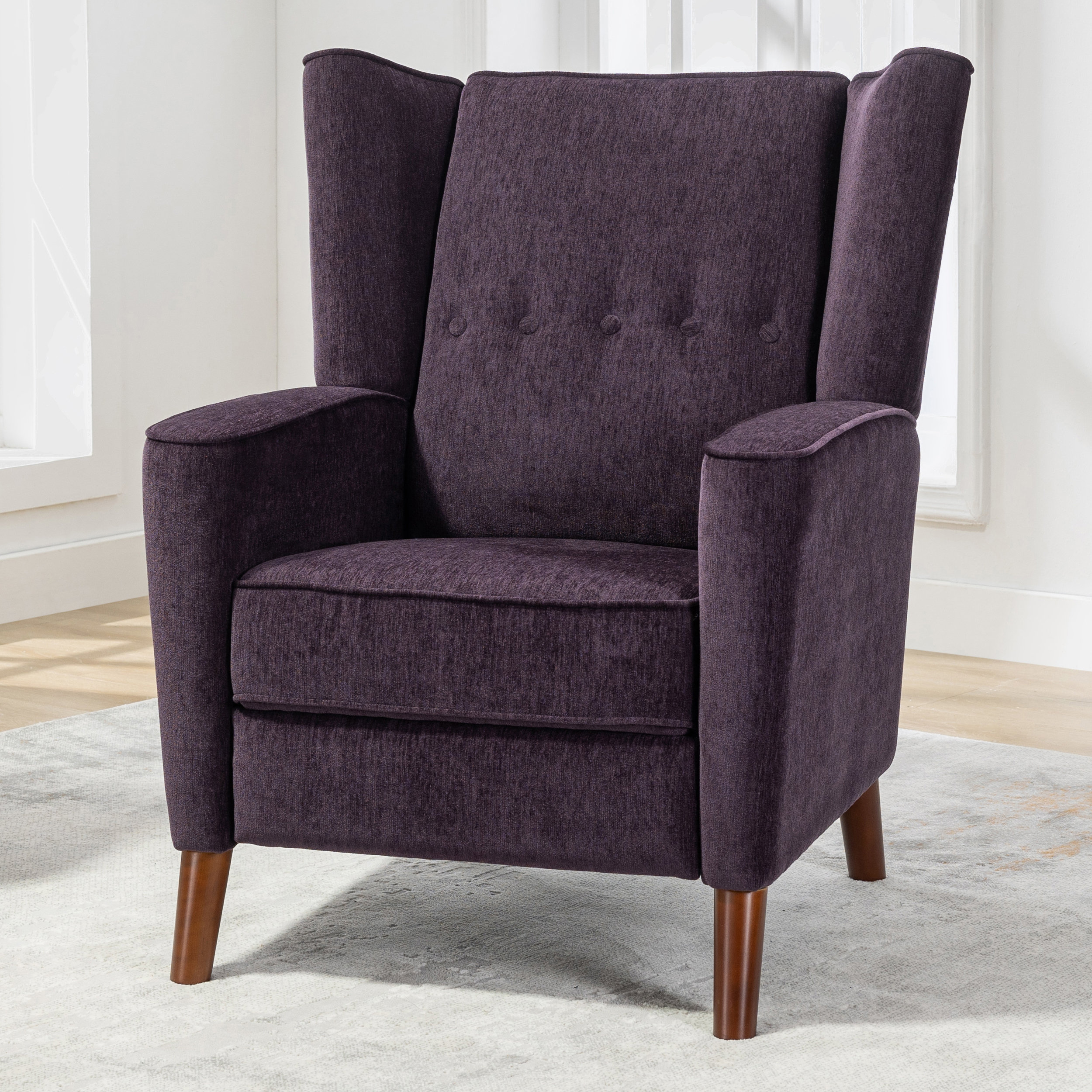 BURDOCK Chair 34.25'' Wide Chenille Standard Recliner | Wayfair