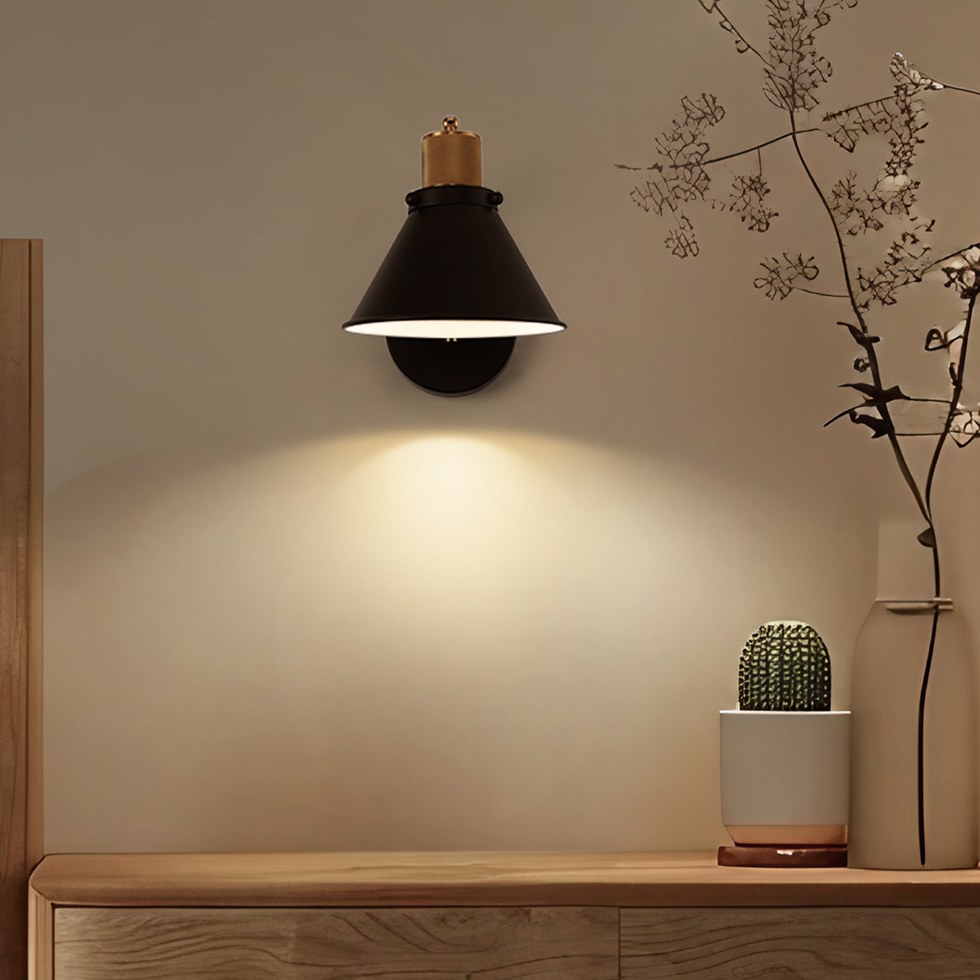 Mercer41 Salka Armed Sconce | Wayfair