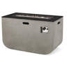 Wade Logan® Aprell Outdoor Modern Concrete Propane Fire Pit Table ...