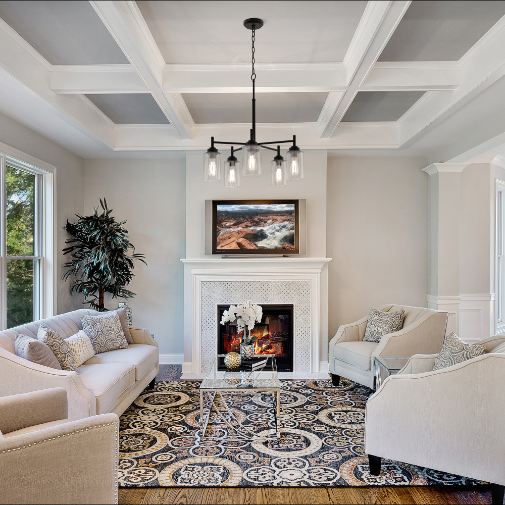 SKYX Platforms Wexton 5-Light 24” Wide Chandelier | Wayfair