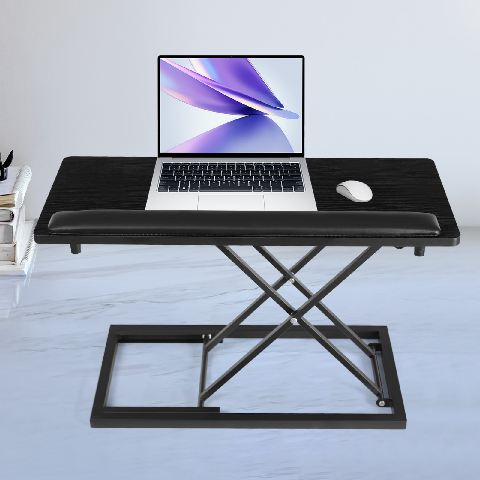 Inbox Zero Adjustable Height Keyboard Stand | Wayfair