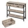 Latitude Run® 3-Layer Console Table & Reviews | Wayfair