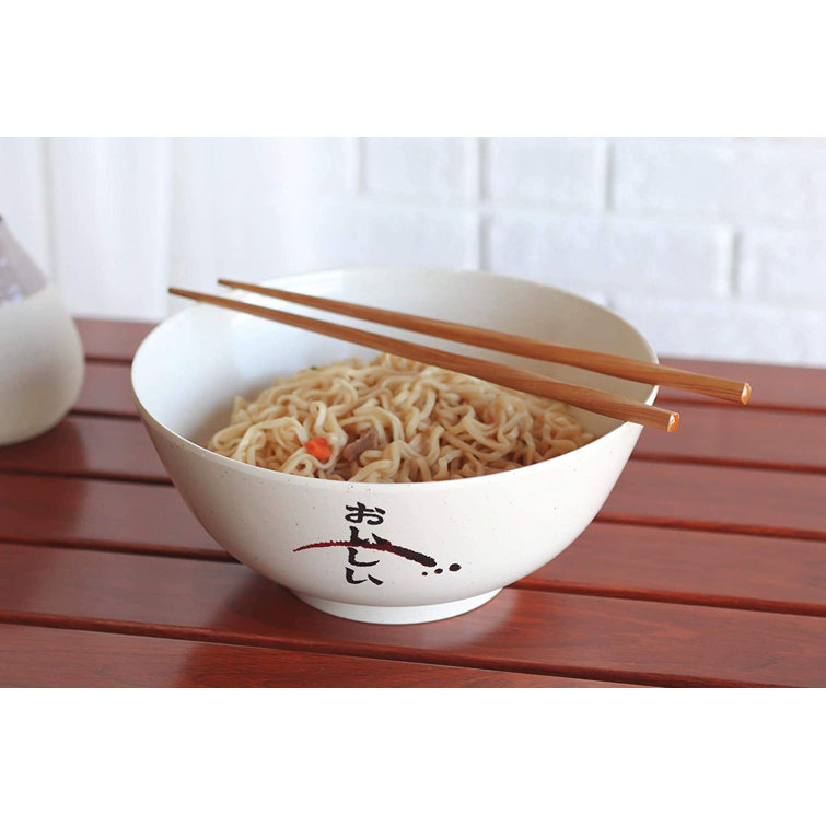 Trinx Melamine Serveware Artistic Brown Eggplant With Zen Swirl Design ...