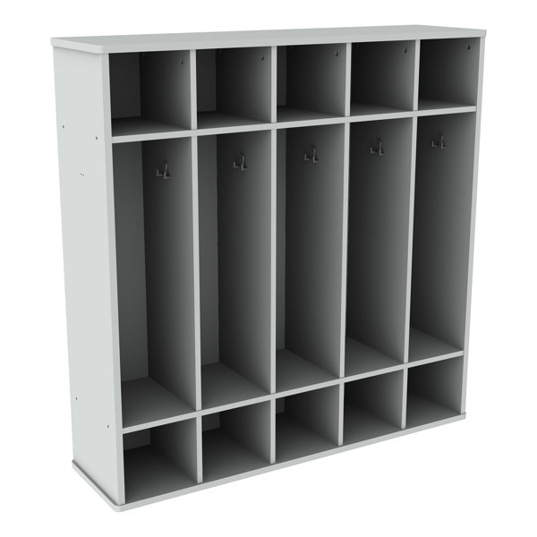 Sprogs Serene Series Five-Section Coat Cubby Locker Storage - Wayfair ...