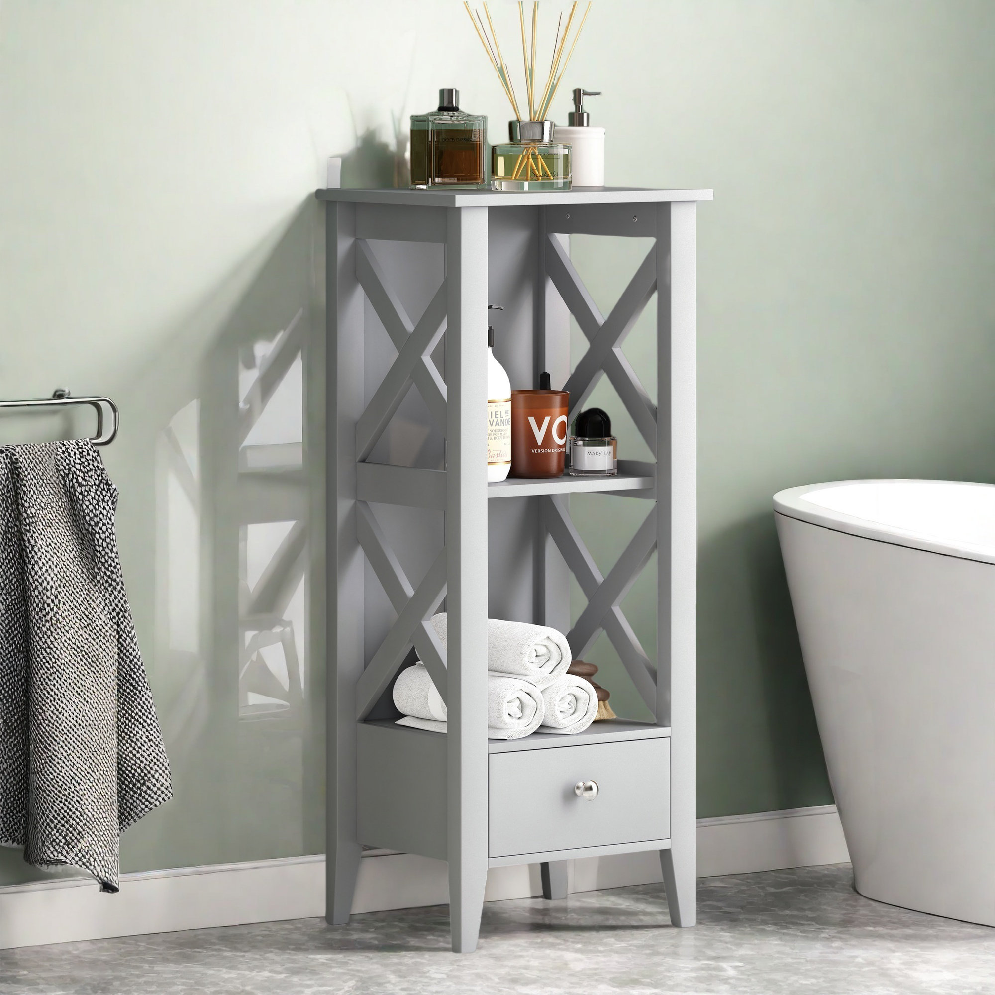 FAR AND NEAR 1 DRAWER STORAGE RACK | Wayfair