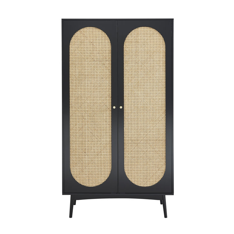 Bay Isle Home Albiona 2 Door MDF Wardrobe | Wayfair.co.uk