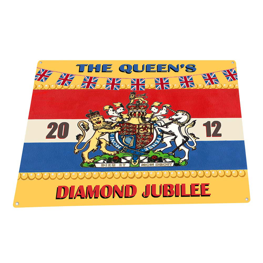 Trinx Queens Diamond Jubilee 2012 Metal Sign - Wayfair Canada
