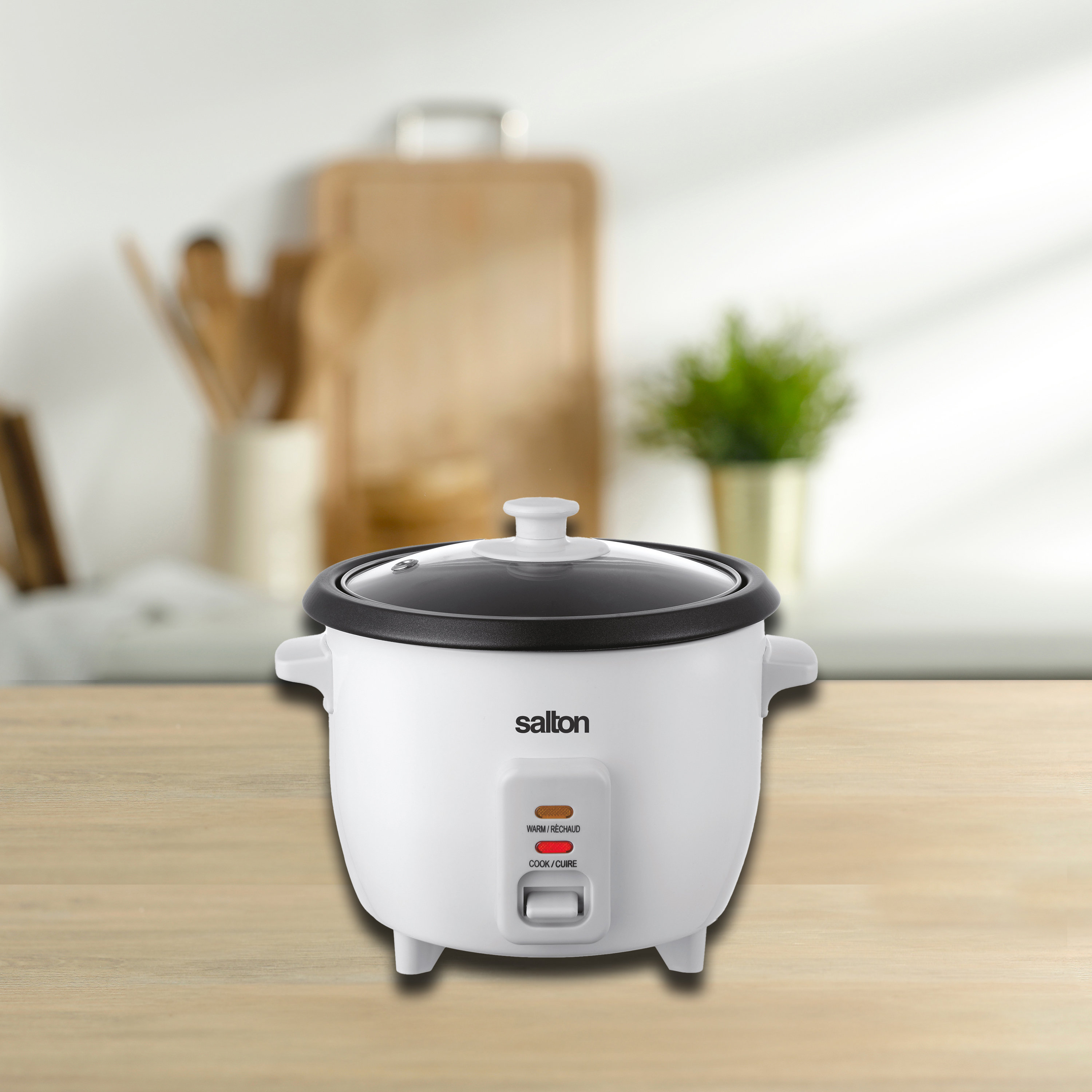 Salton Automatic 6-Cup Rice Cooker - White & Reviews - Wayfair Canada
