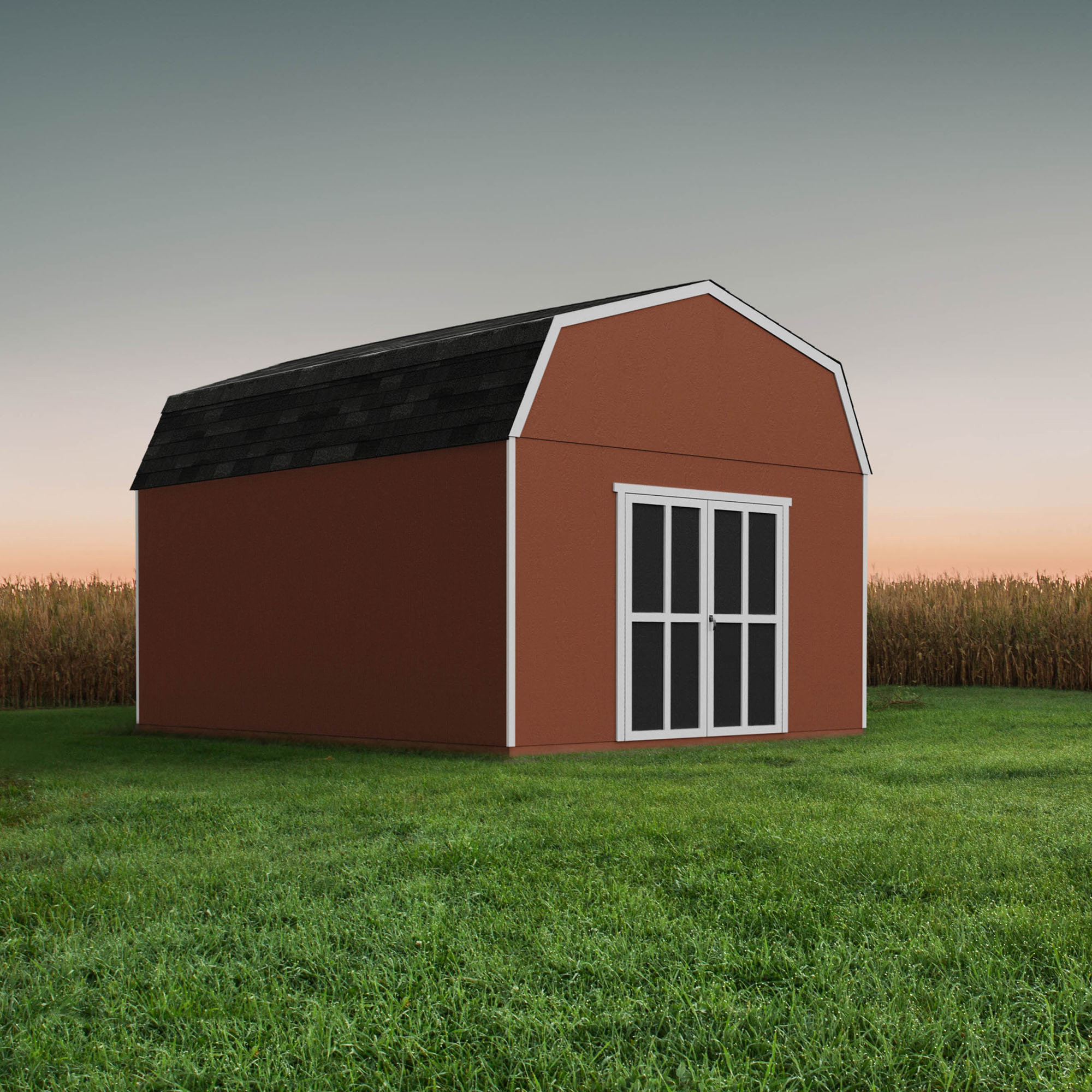 Handy Home Hudson Wood Storage Shed With Floor & Reviews | Wayfair