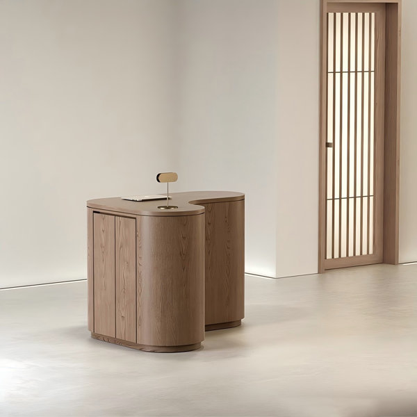 SINNOG Round - Cornered Creative Chestnut - Colored Small Wood - Grain ...