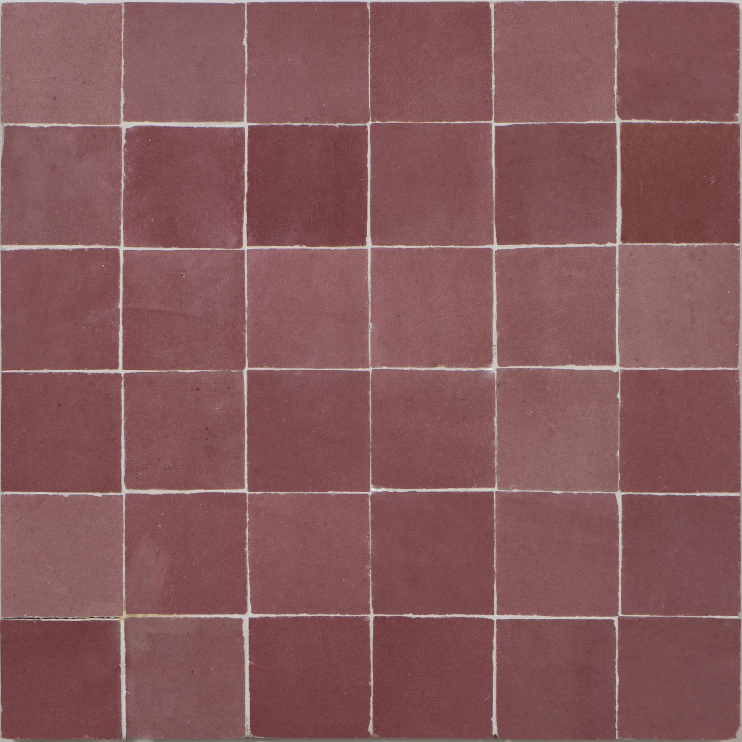 Moroccan Mosaic Tile House Zellige 2" x 2" Terra Cotta Wall & Floor ...
