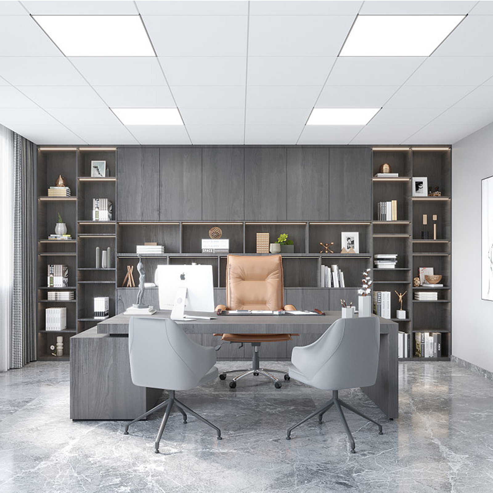 VEVOR Dimmable Rectangle Flat Panel Ceiling Light - Wayfair Canada