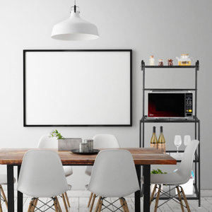 The Twillery Co.® Johana Steel Baker's Rack & Reviews | Wayfair