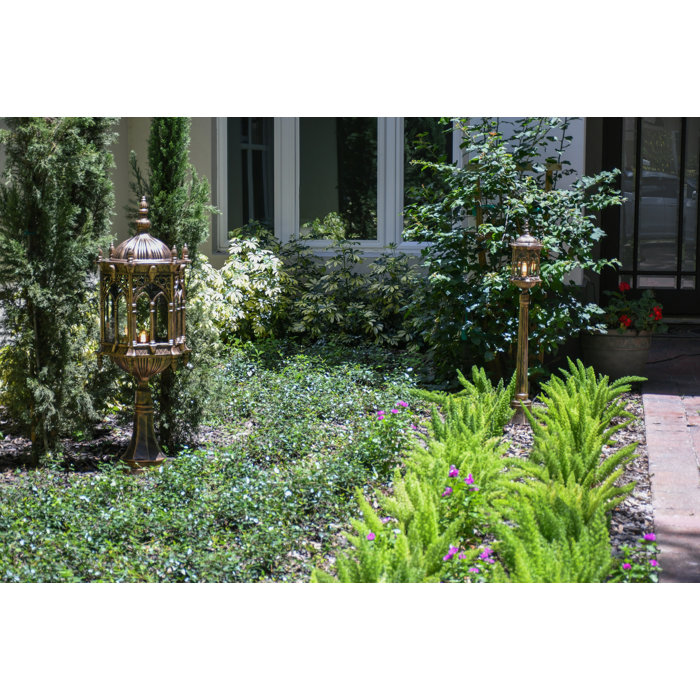 Bloomsbury Market Bonley Transparent Lamp Post (Full) & Reviews | Wayfair