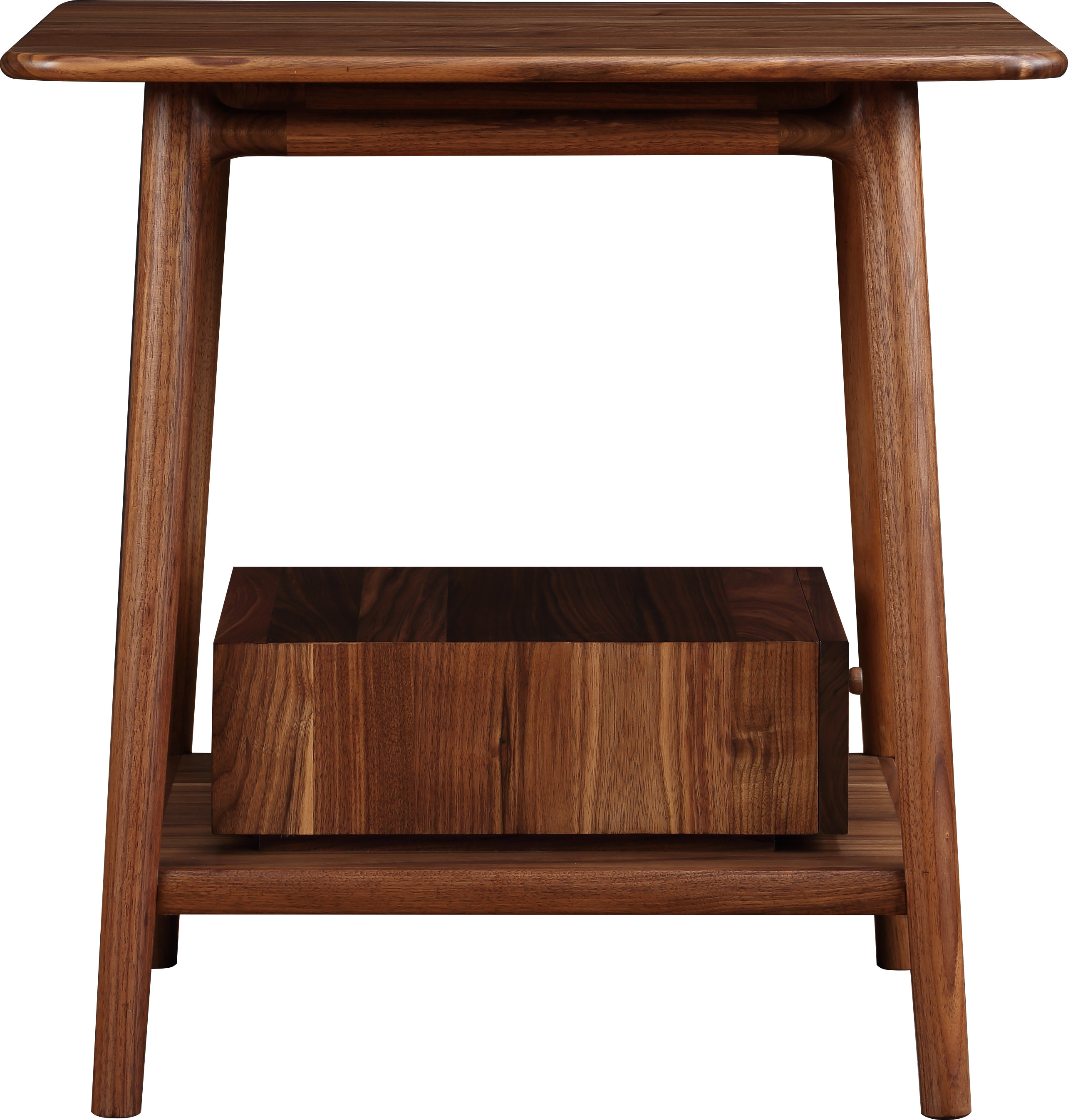 Stickley Walnut Grove Solid Wood End Table with Storage | Perigold