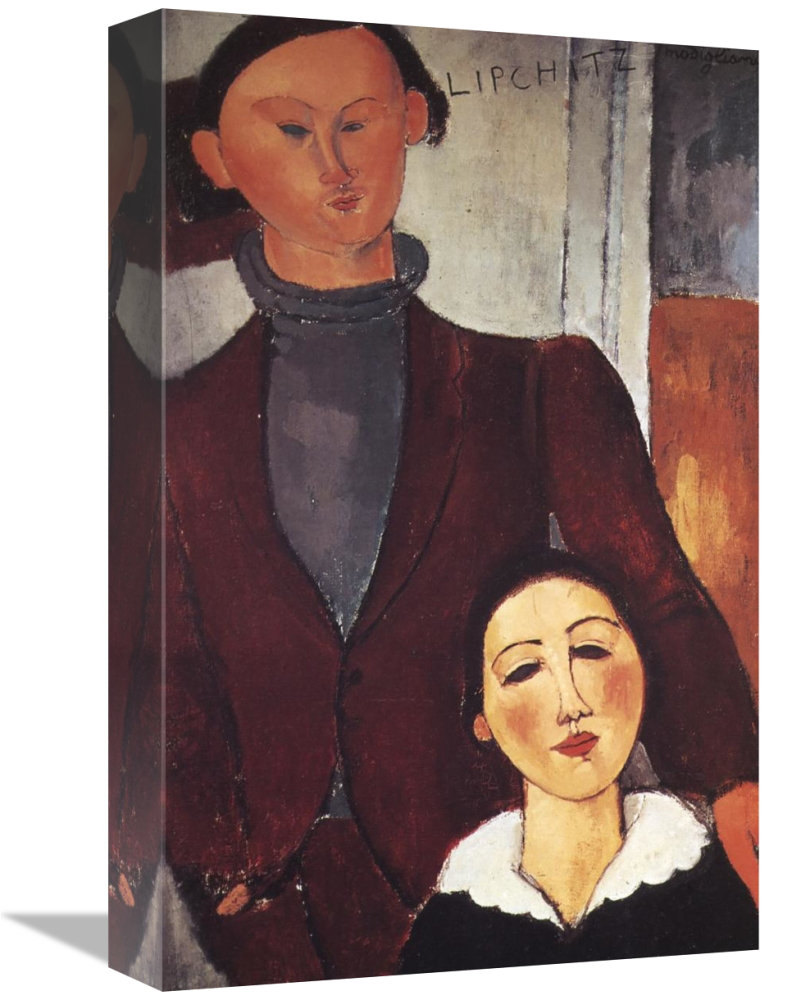 East Urban Home 'Jacues Lipchitz and wife' Print on Canvas - Wayfair Canada
