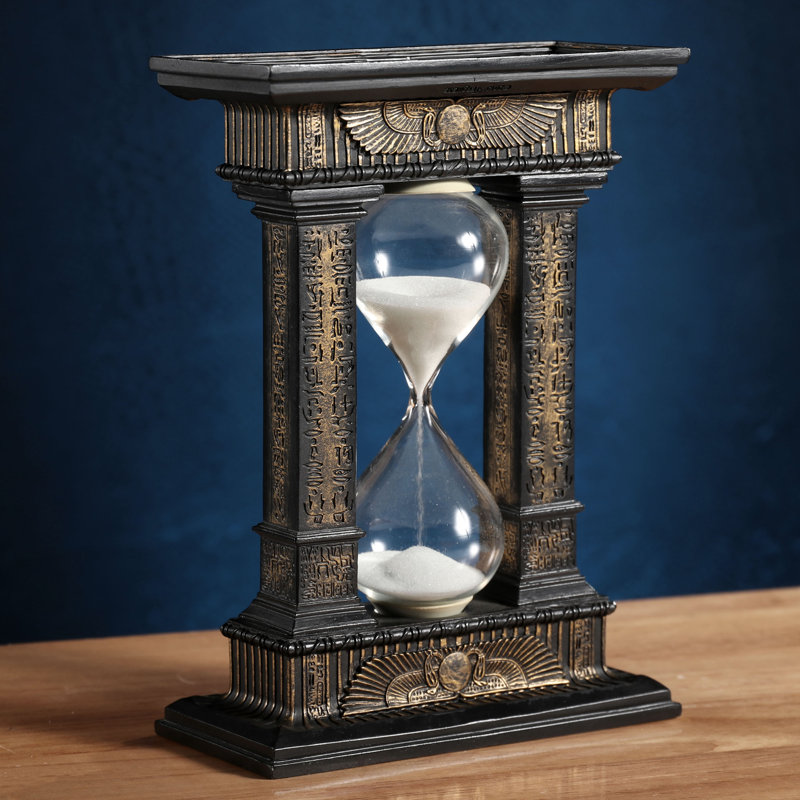 Bungalow Rose 7.09 inches H Multicolor Egyptian Winged Sun Column ...