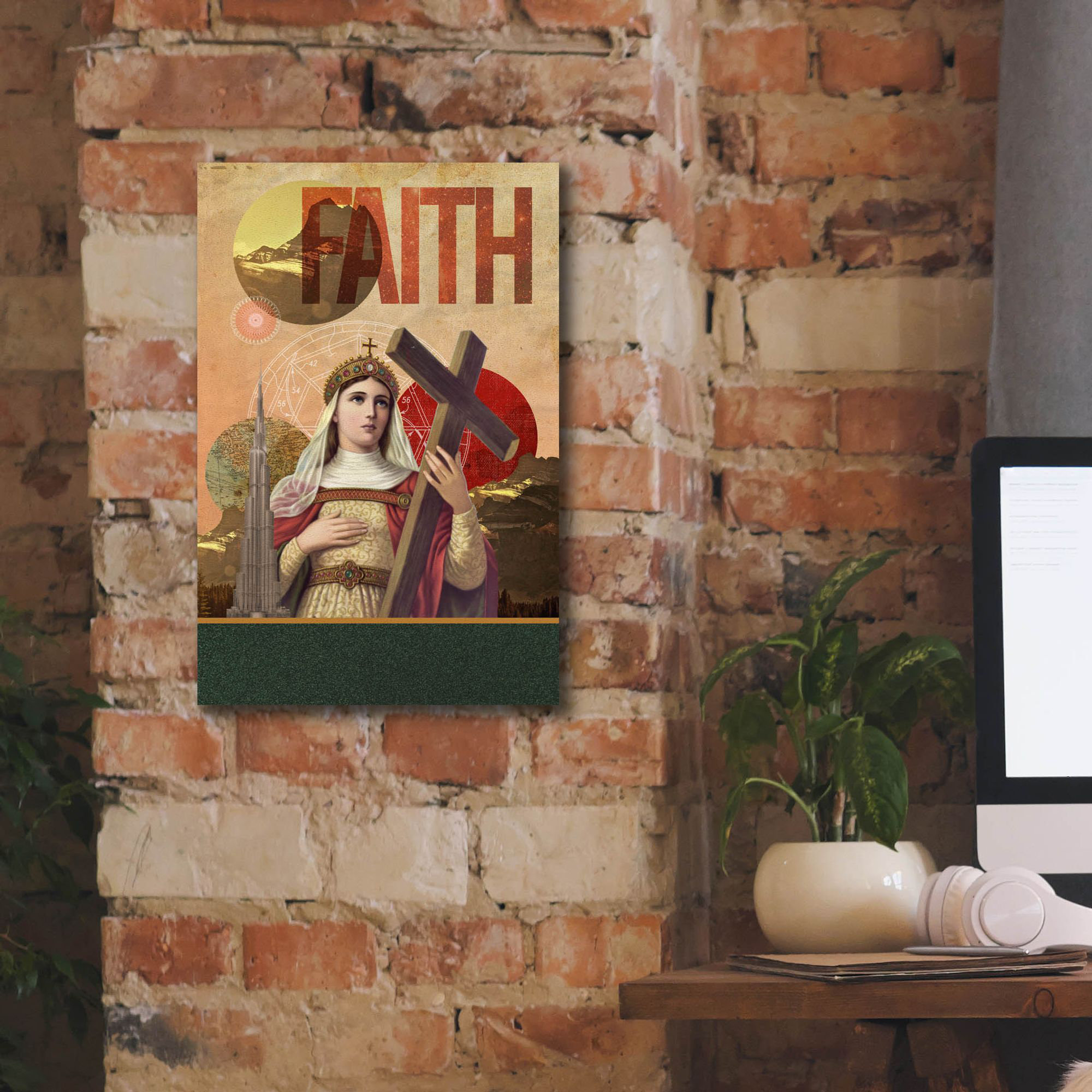 Epic Graffiti 'Rise Of Mary' By Elo Marc, Canvas Wall Art | Wayfair