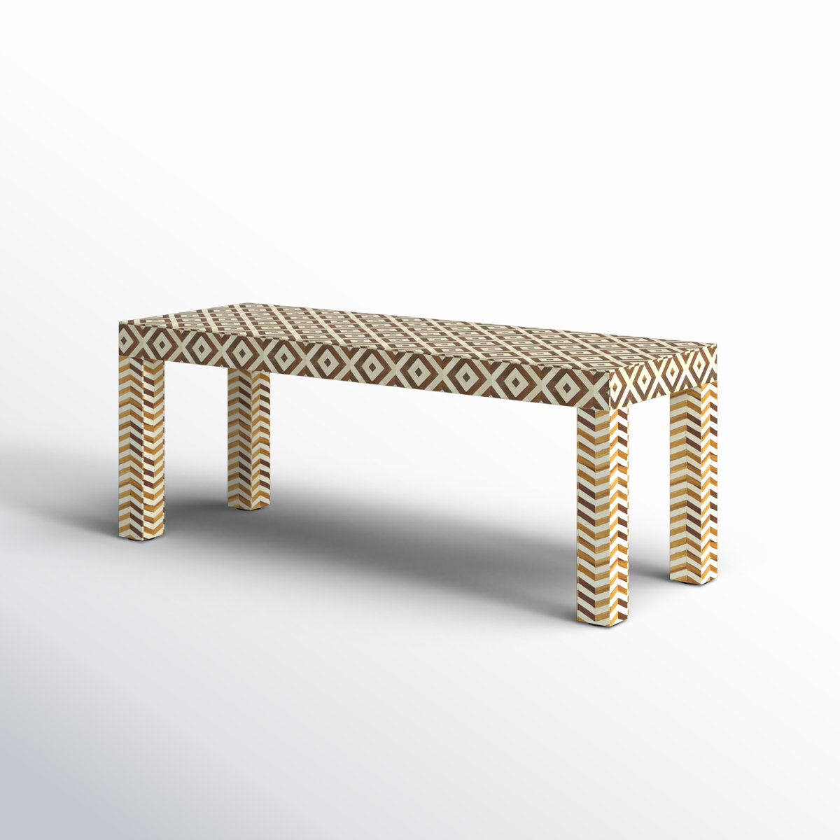 Joss & Main Jacob Wood Bench | Joss & Main