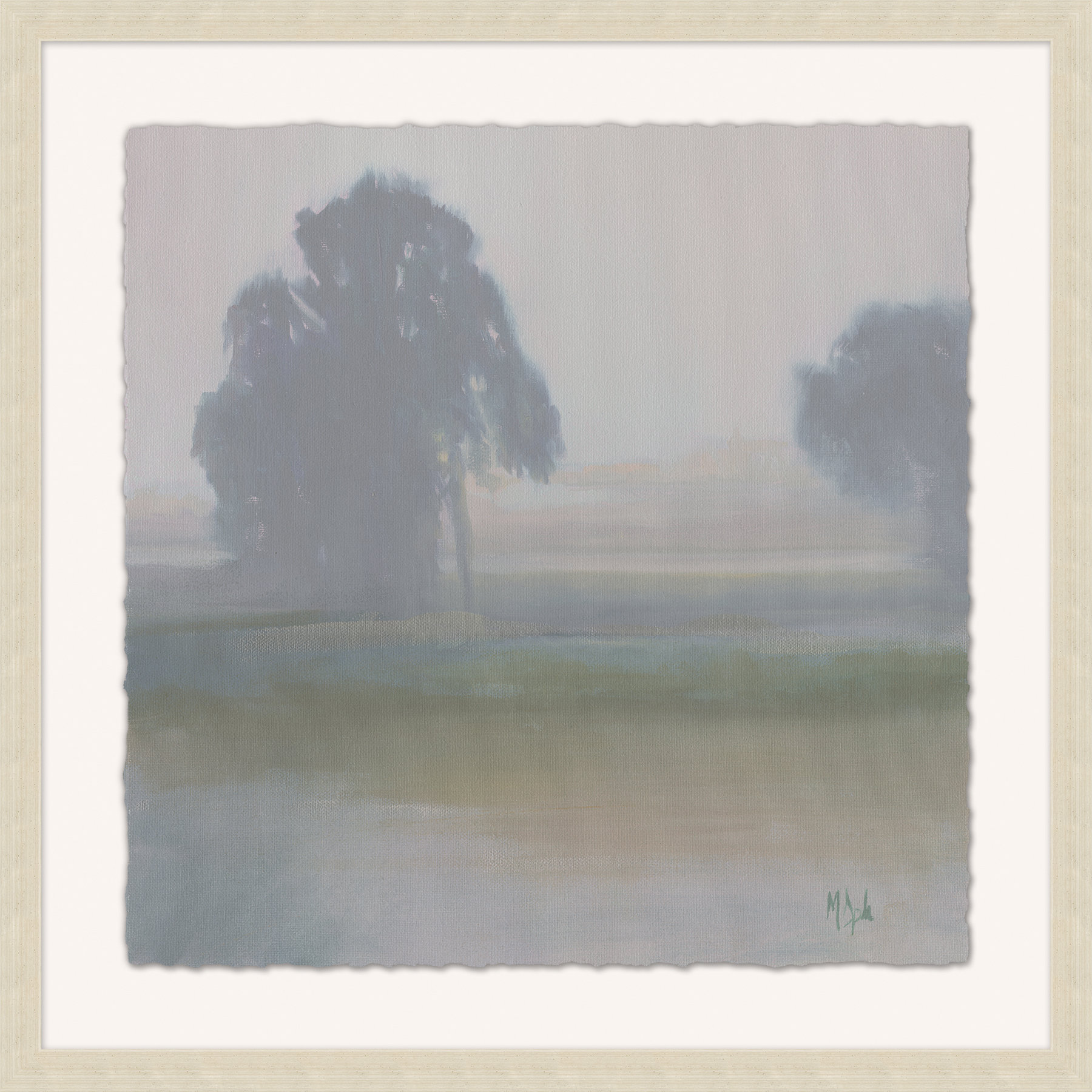 Wendover Art Group Shrouded Cypress 2 - Picture Frame Painting on Paper ...