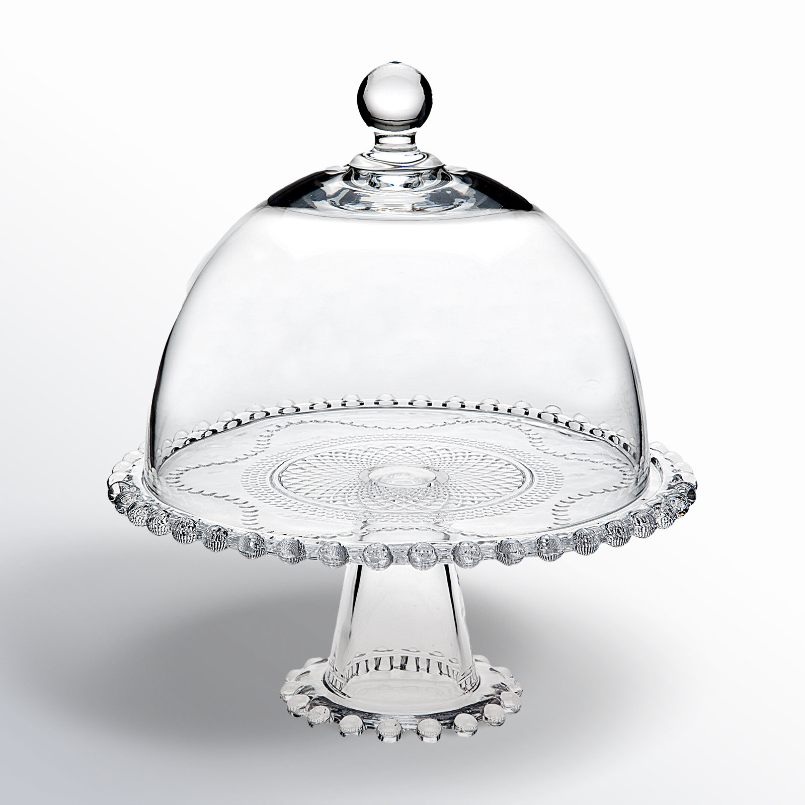 Godinger Silver Art Co Chesterfield Easton Cake Stand & Dome & Reviews ...
