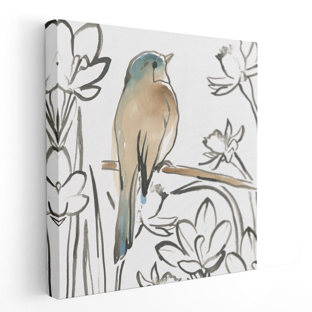 Winston Porter Songbird Meadow III - Canvas Print Wall Art | Wayfair