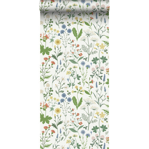 Floral & Botanical Green Wallpaper You'll Love | Wayfair