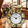 Flash Vintage Floral Mini Tabletop Clock | Wayfair.co.uk