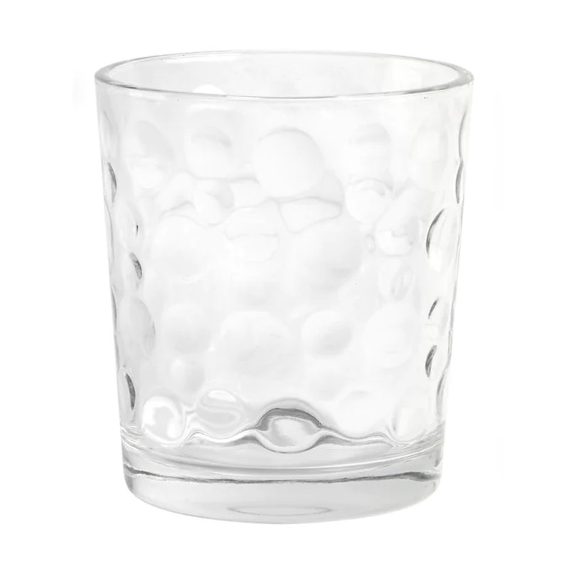 Gibson Home 4 Piece 13.5 Ounce Bubble Double Old-Fashioned Glassware ...