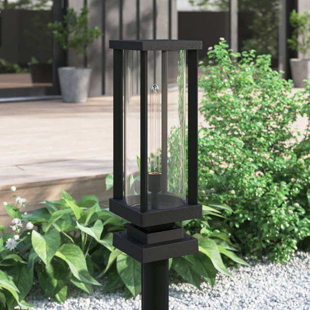 Mercury Row® Fort Washington Transparent Lamp Post (Full) | Wayfair