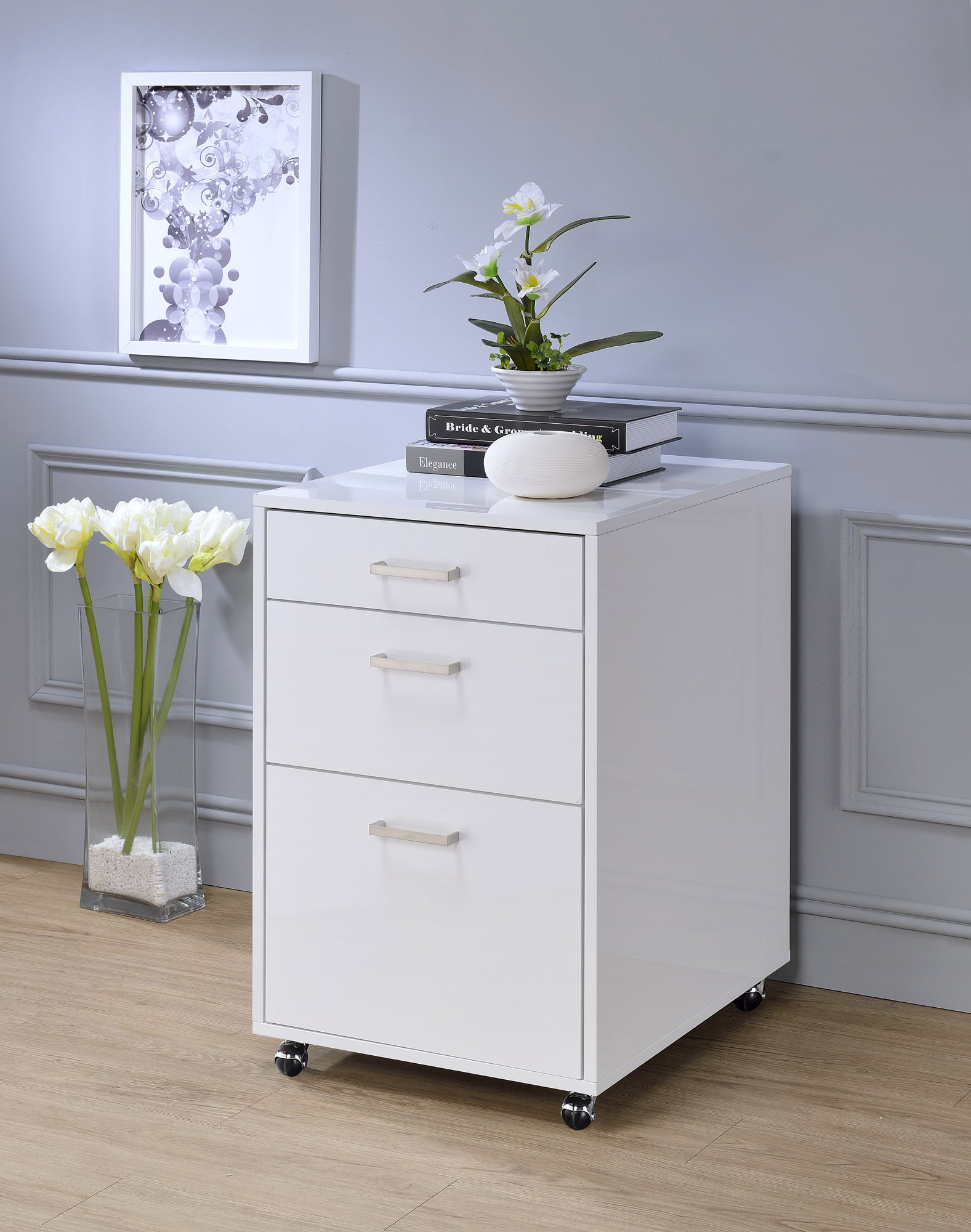Latitude Run® Modern File Cabinet For Office | Wayfair