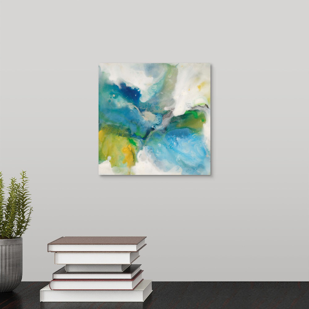 Great Big Canvas 'Green Ethos I' Joshua Schicker Painting Print ...