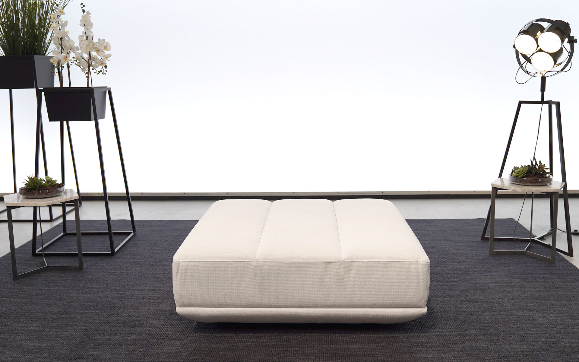 Latitude Run® Levante Ultra Modern Motion Sectional Ottoman | Wayfair