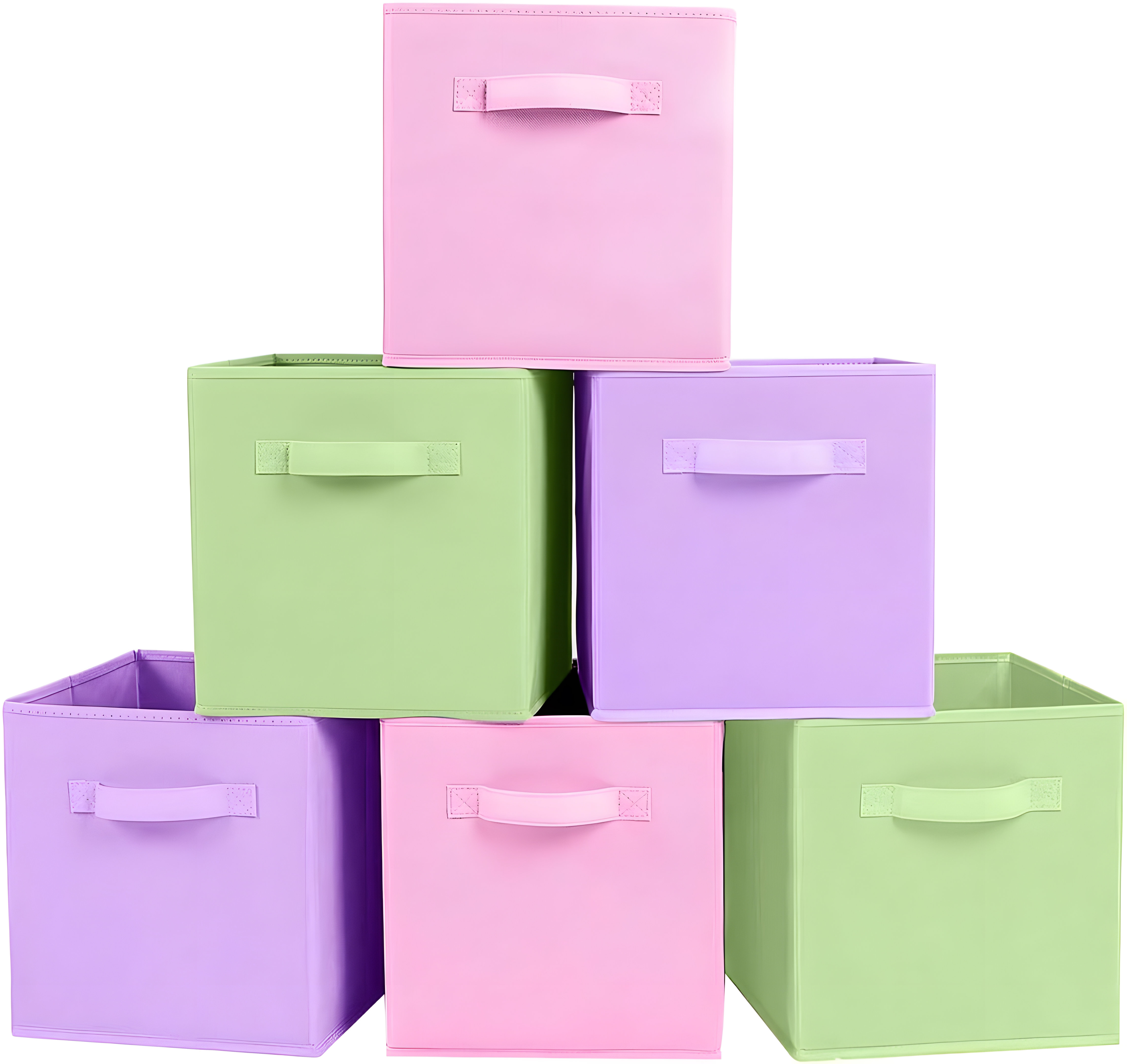 Latitude Run® Versatile Square Storage Cubes - Stylish Bins For Home ...