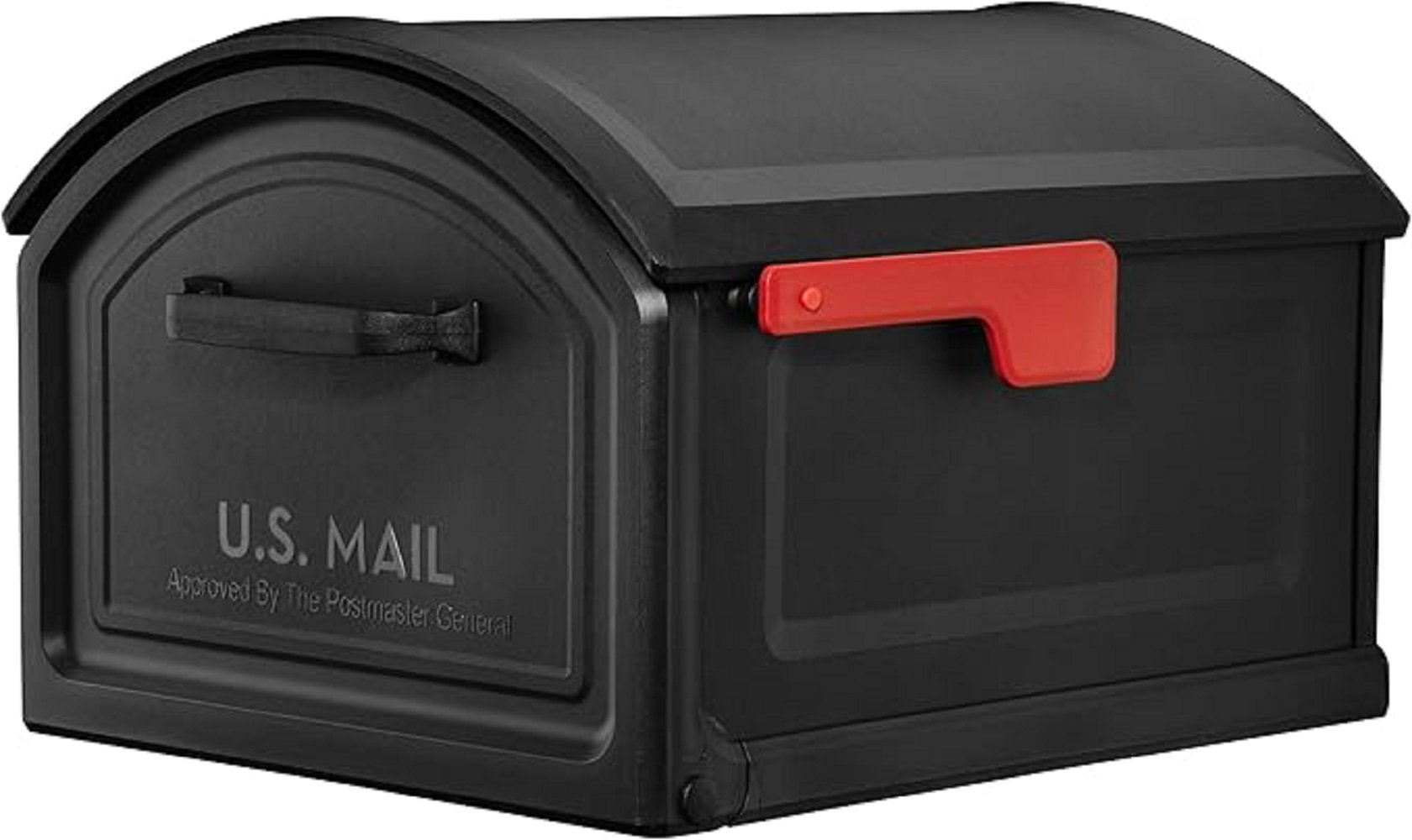 RIZPET Mailboxes BILT CRE8 Plastic Post Mount Mailbox, Compatibility ...